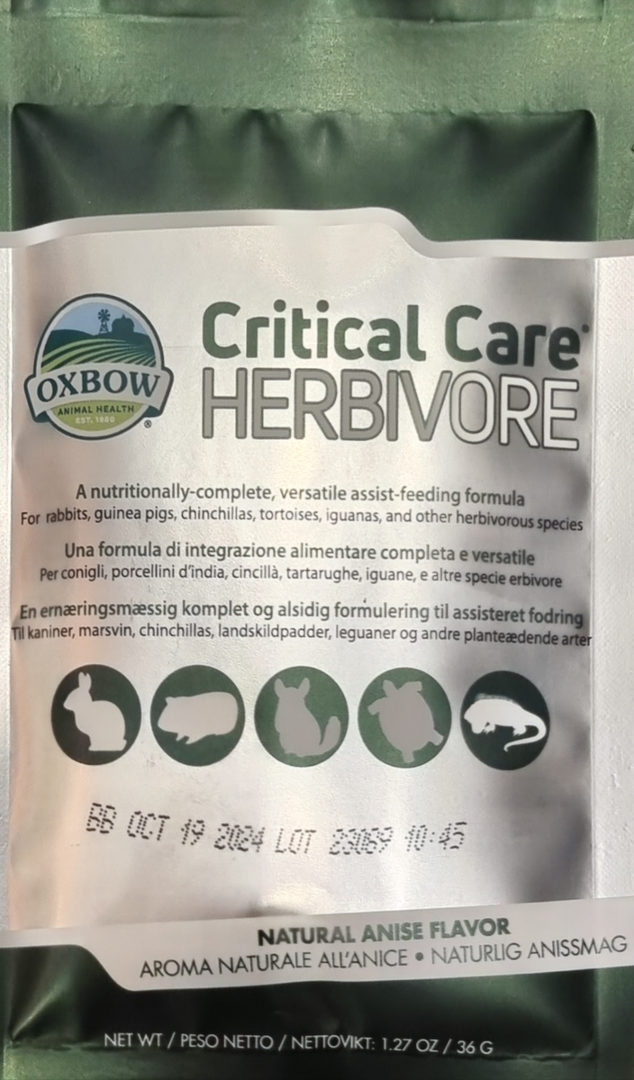 Oxbow Critical Care for Herbivores